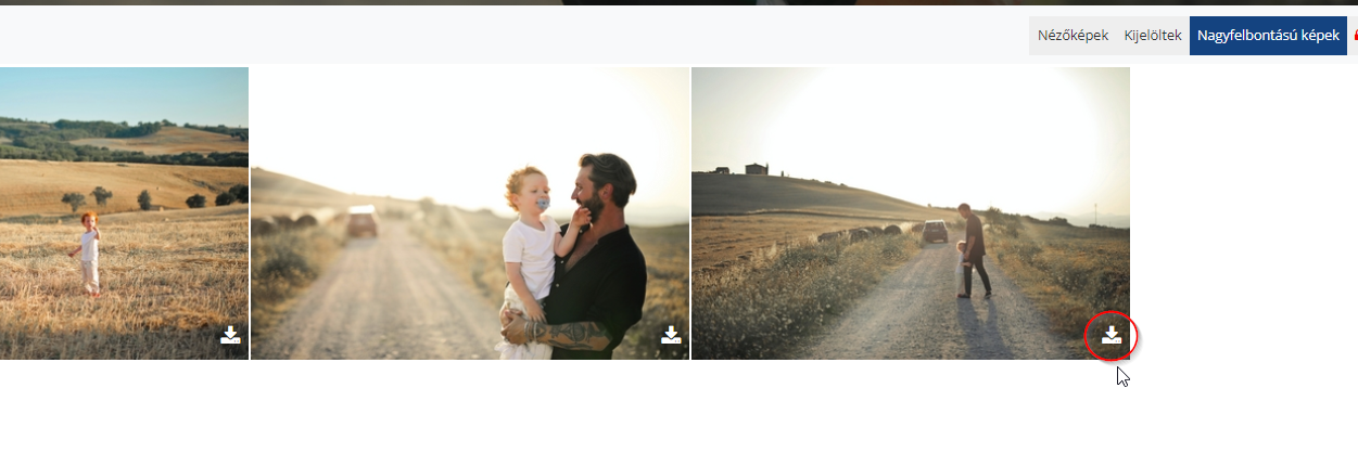 PHOTOPOLY album használata képek válogatására és kijelölésére ...